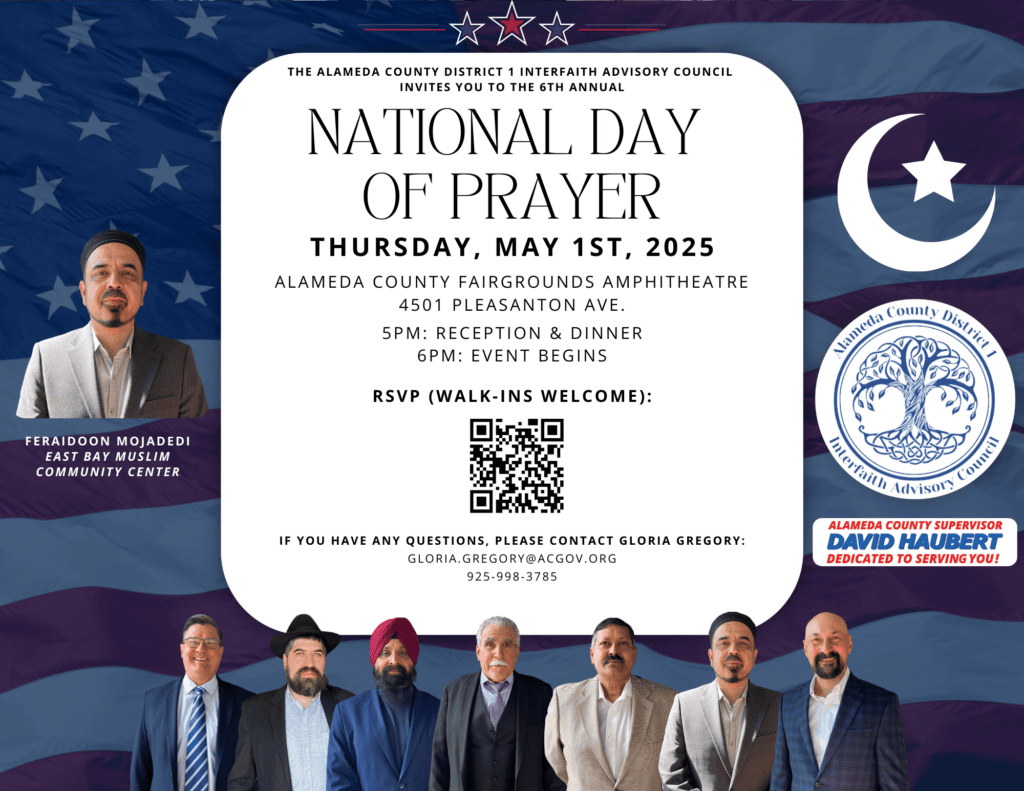 Muslim Reflection at National Day of Prayer | Ustadh Feraidoon Mojadedi ...